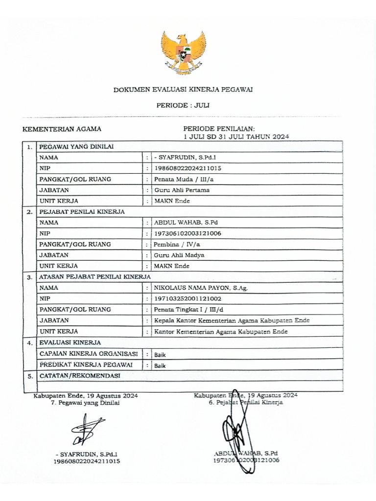 SKP - EKIN JULI - Pd.I | PDF
