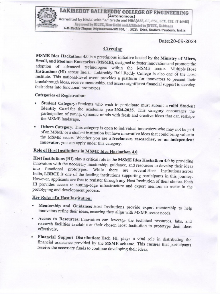 Msme Circular | PDF