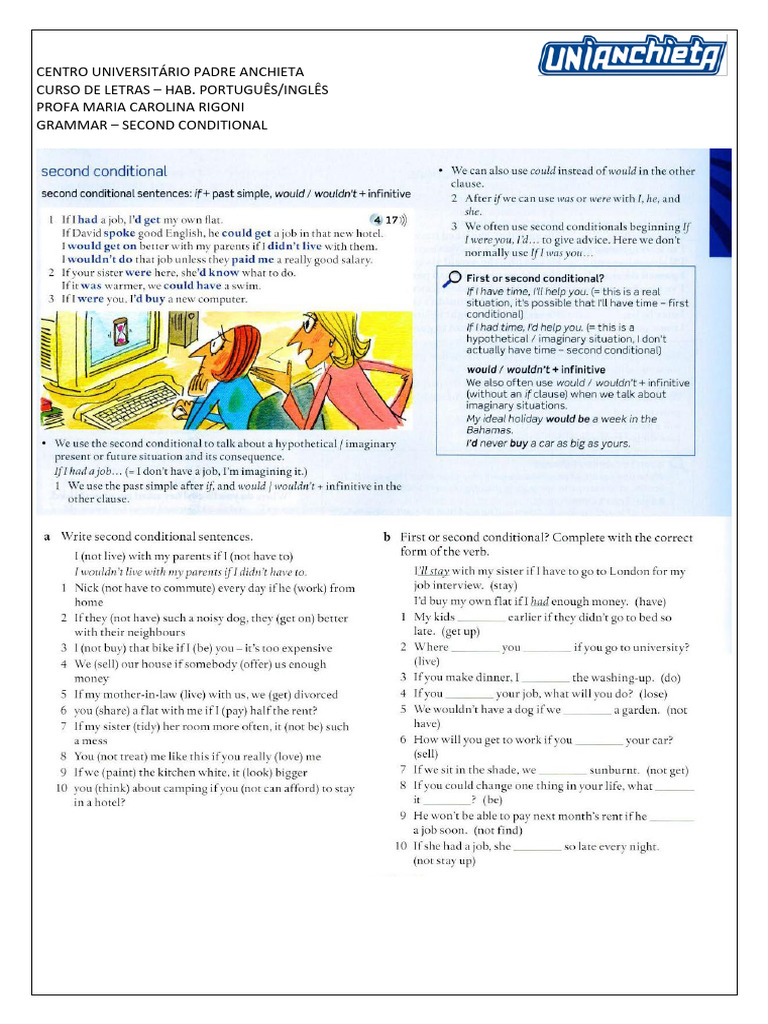 second conditional | PDF