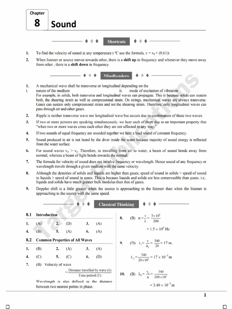 Sound Waves and Their Properties Explained | PDF | Waves | Sound