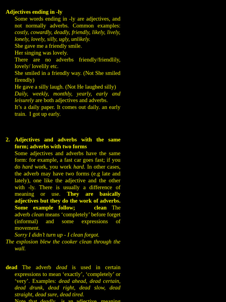 Adverb | PDF | Adverb | Adjective