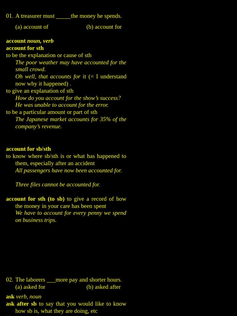 Phrasal Verbs | PDF | Blowout (Well Drilling) | Verb