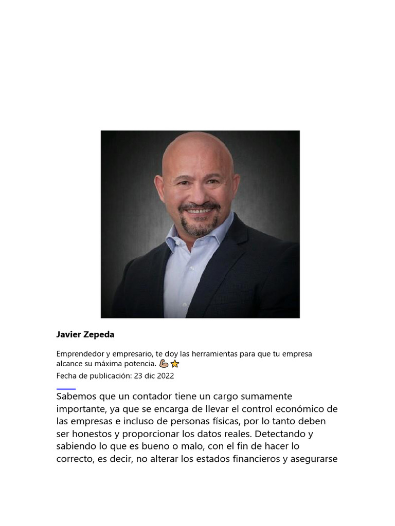 La ética en la contabilidad y su relevancia en la sociedad | PDF ... La ética en la contabilidad y su relevancia en la sociedad | PDF ...