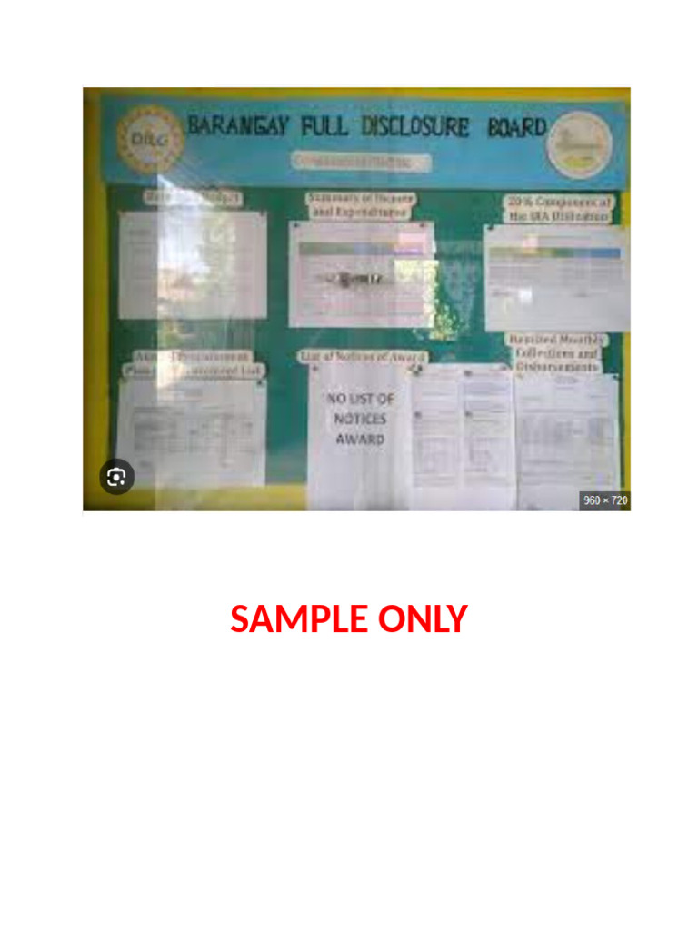 1b PHOTO DOC BFDP BOARD | PDF