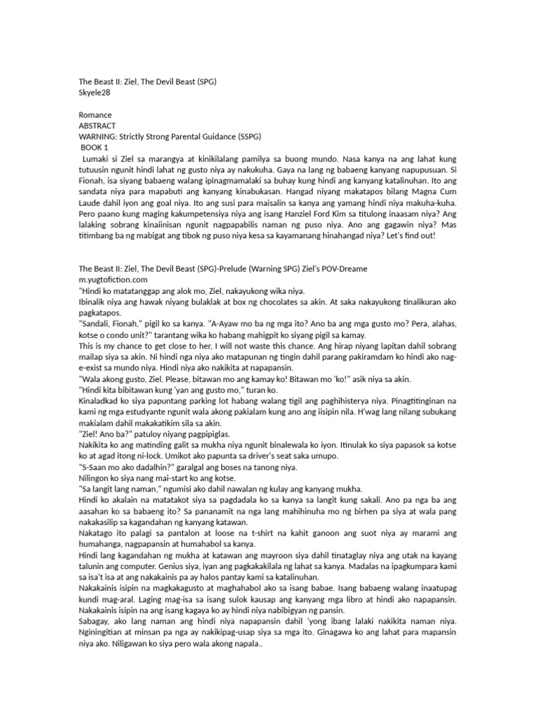 The-Beast-II-Skyele28 | PDF