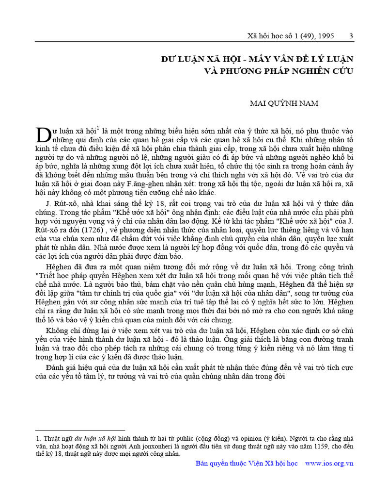 So1_1995_maiquynhnam (1) | PDF