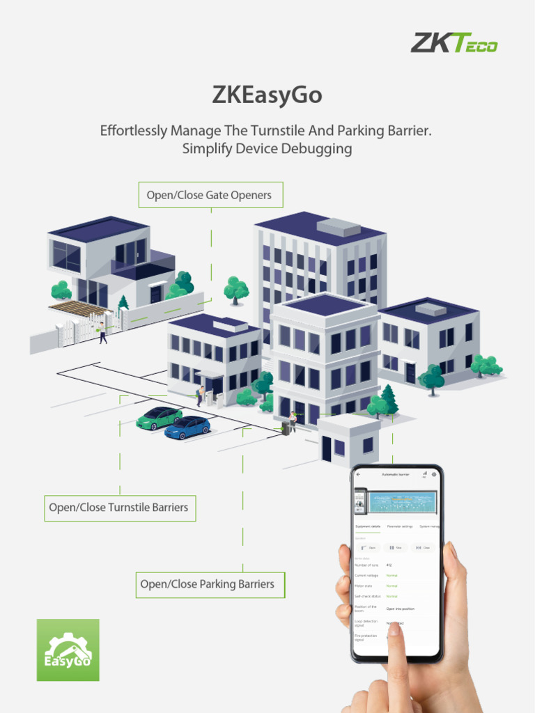 ZKEasyGo App Datasheet 20240808 | PDF | Mobile App | Bluetooth