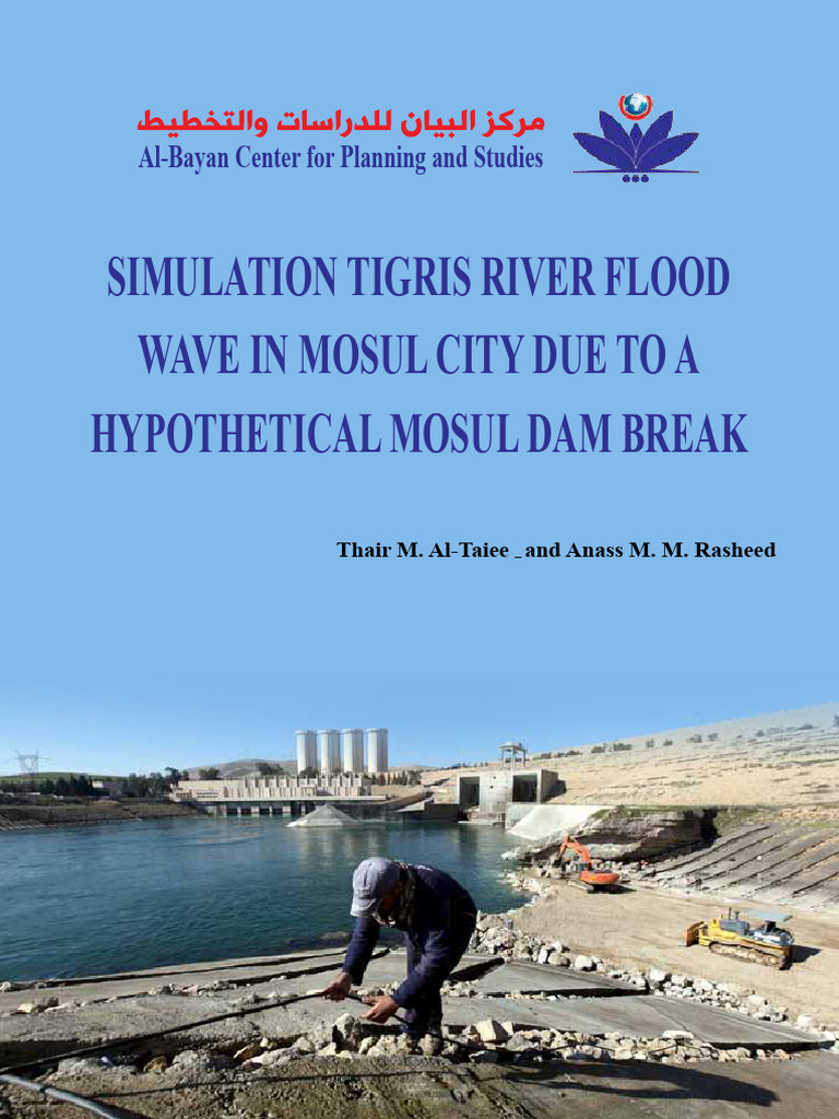 Simulation Tigris River Flood Wave in Mosul | PDF | Dam | Flood