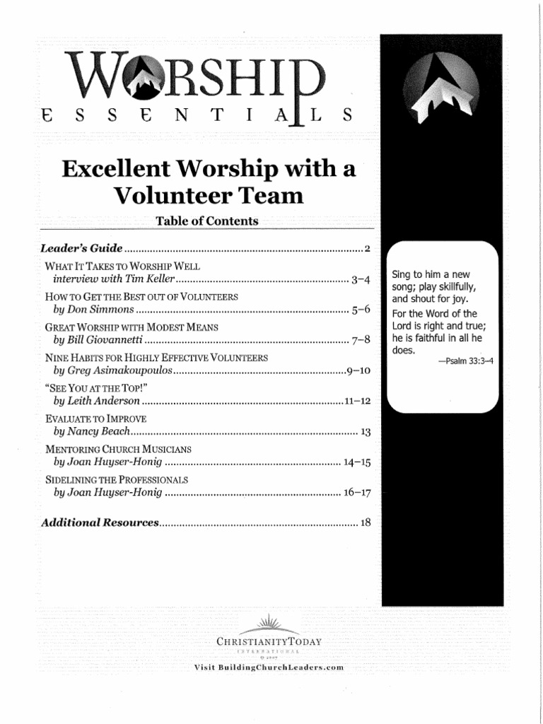 Worship Handout | PDF