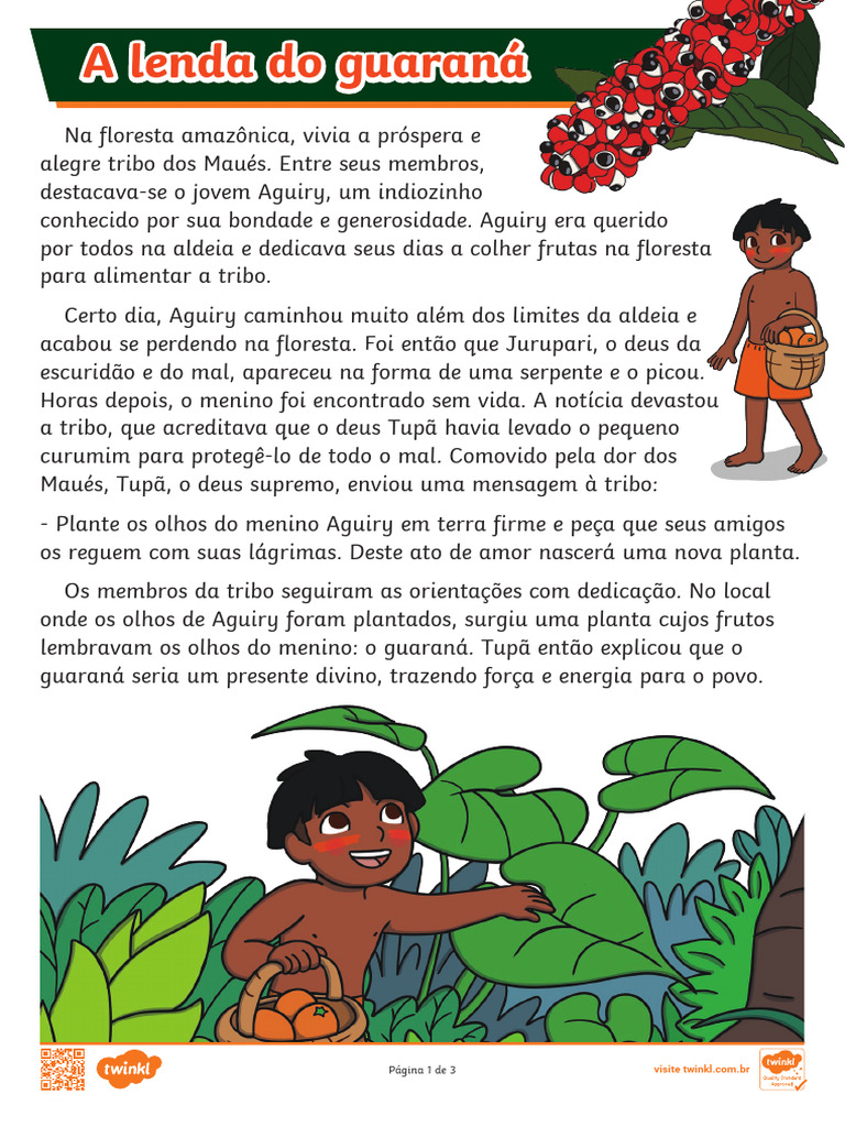 lenda-do-guarana-leitura-e-compreensao_ver_1 | PDF