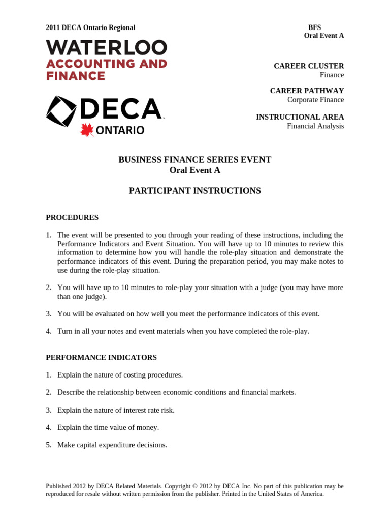 2012 BFS #1 (Grand River Safe Co) | PDF | Interest | Loans