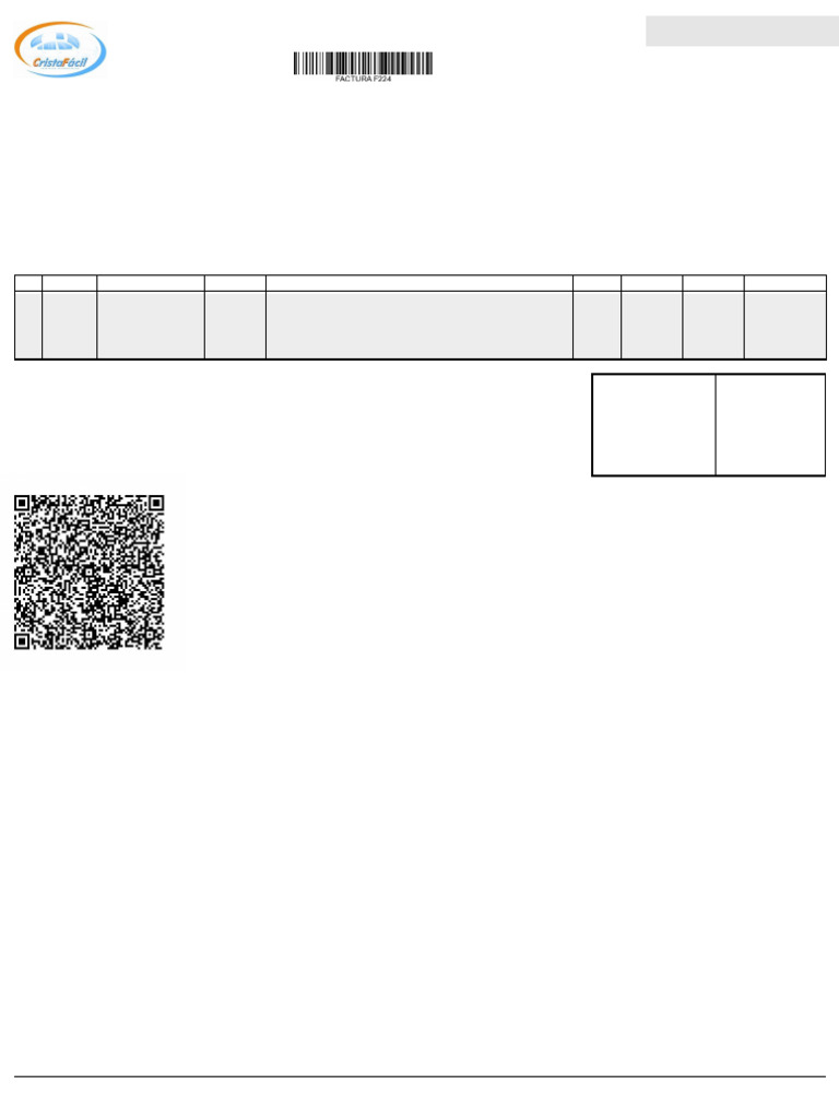 Factura Venta F224 | PDF