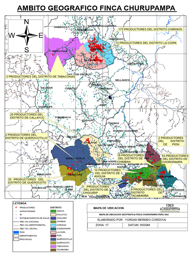Mapa Finca Churupampa | PDF