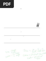 Area of Triangle: 1/2abSin(C) Worksheet | PDF | Area | Triangle