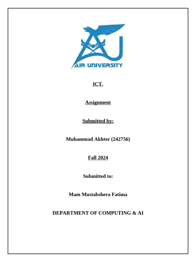 FinalProjectAICT | PDF | Computing | Computer Programming FinalProjectAICT | PDF | Computing | Computer Programming