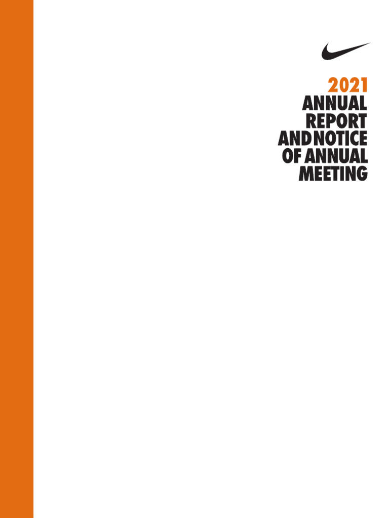 nike 2021 | PDF | Proxy Voting | Stocks