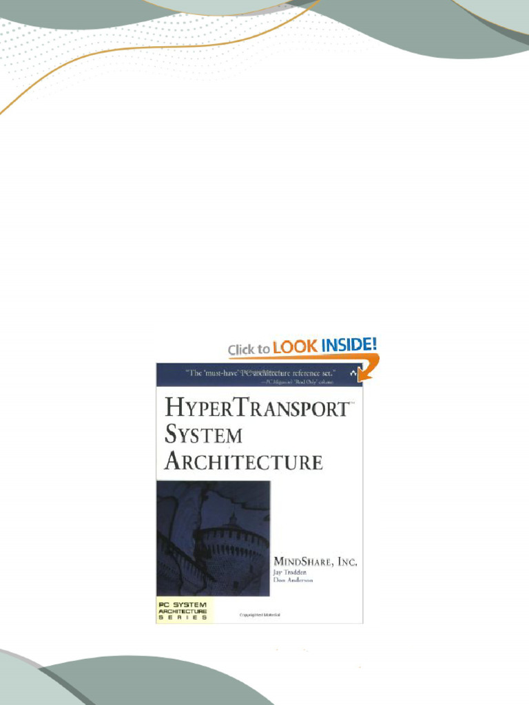 Immediate Download Hypertransport System Architecture 1st Edition Jay Trodden Ebooks 2024 Pdf