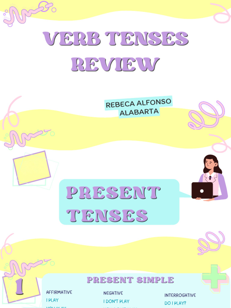 Review Tenses | PDF | Grammatical Tense | Language Mechanics