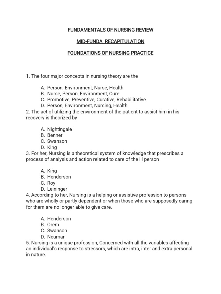 FUNDAMENTALS-OF-NURSING-MID-FUNDA-RECAP-DRILLS-AND-PRACTICE-QUESTIONS ...