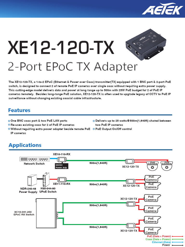 XE12-120-TX Datasheet-211116 | PDF | Manufactured Goods | Electronics