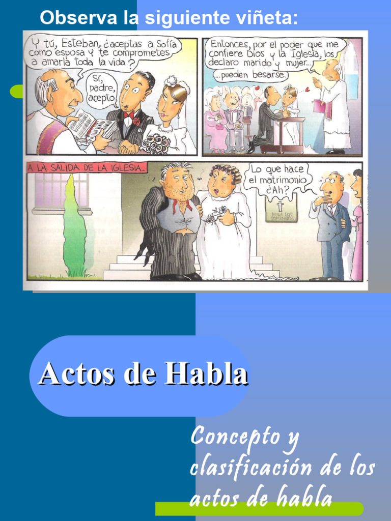 Actos de Habla: Conceptos y Tipos | PDF | Lingüística | Comunicación humana