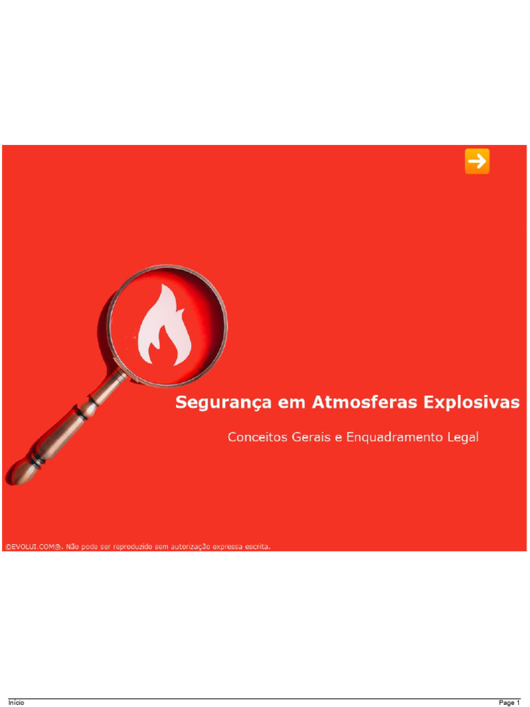 Aula 1 ATMOSFERA EXPLOSIVA | PDF