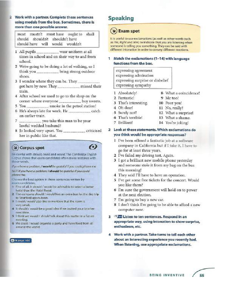 objective advanced 3 | PDF | Phrase | English Language