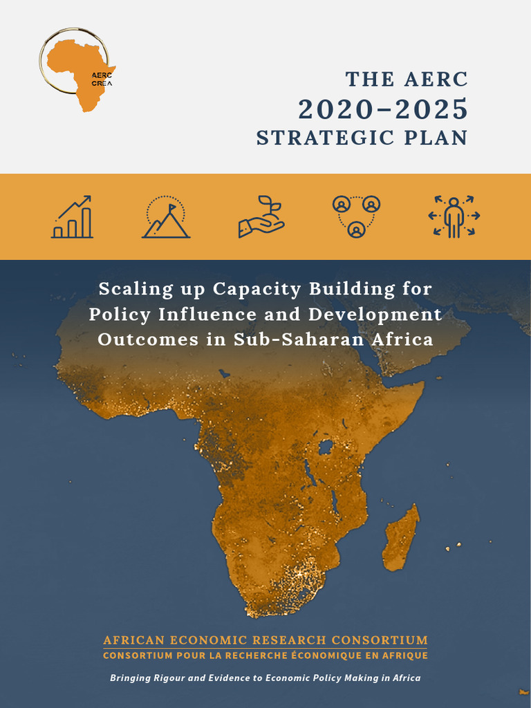 00 AERC Strategic Plan 2020 2025 English | PDF | Capacity Building | Strategic Planning