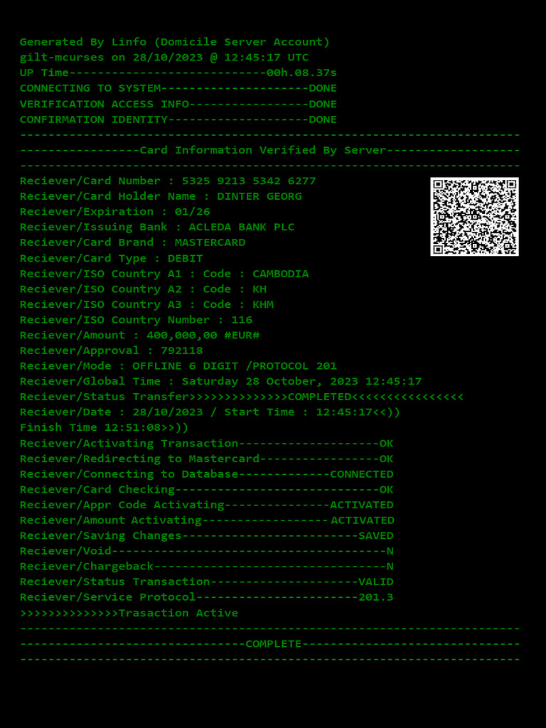 ACLEDA Bank Transaction Confirmation | PDF