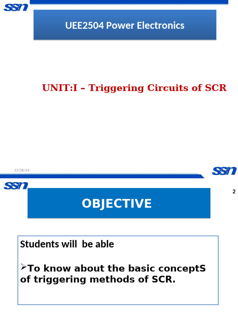 2 Triggering Commutation Circuits Pdf Manufactured Goods Computer Engineering
