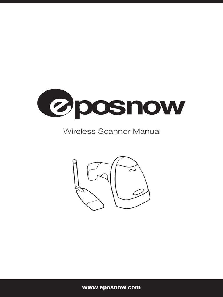 Epos Now Wireless Scanner Manual | PDF | Image Scanner | Barcode
