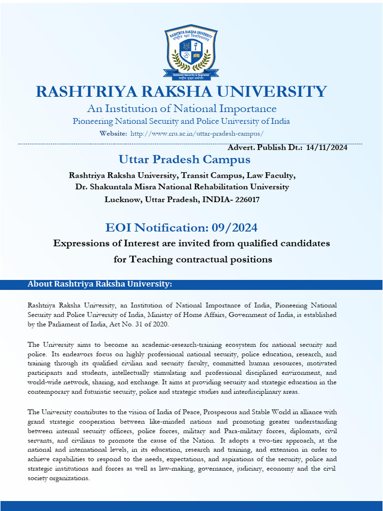 Teaching-Contractual-positions-RRU-UP-Campus | PDF | Academic Degree ...