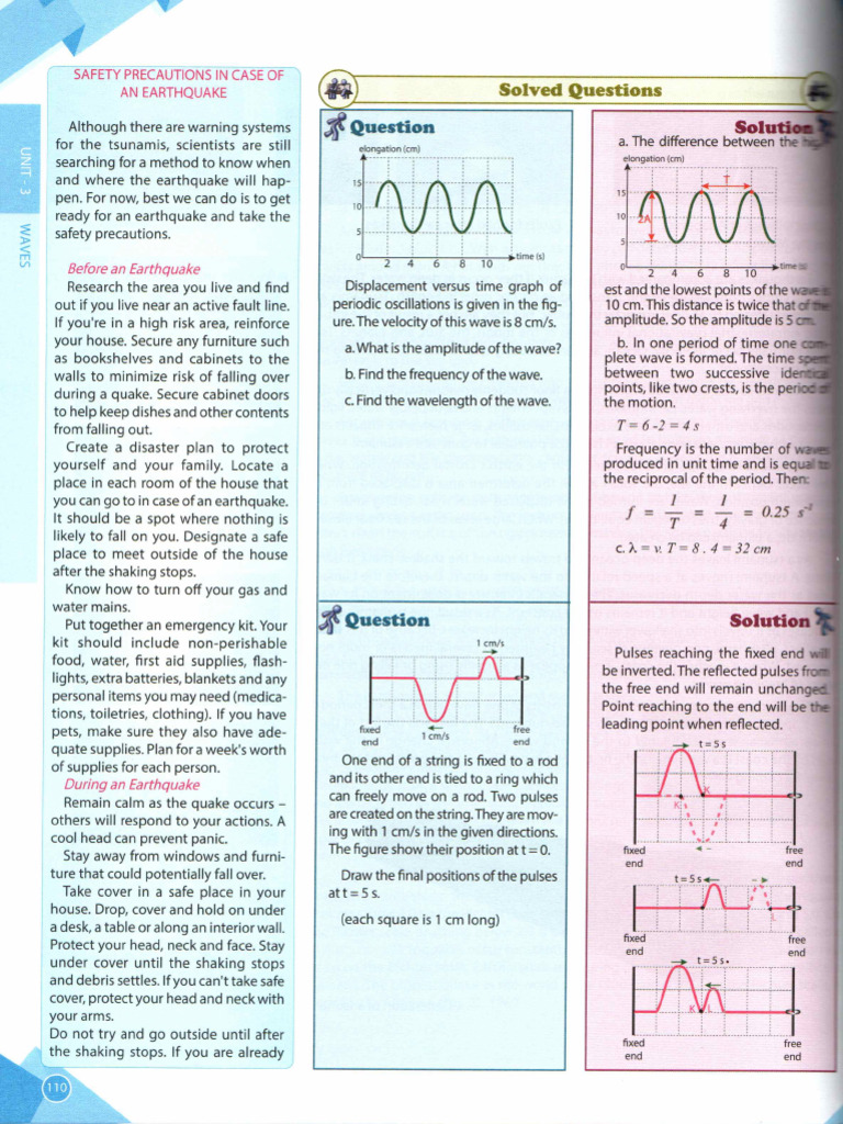 10th grade waves questions | PDF