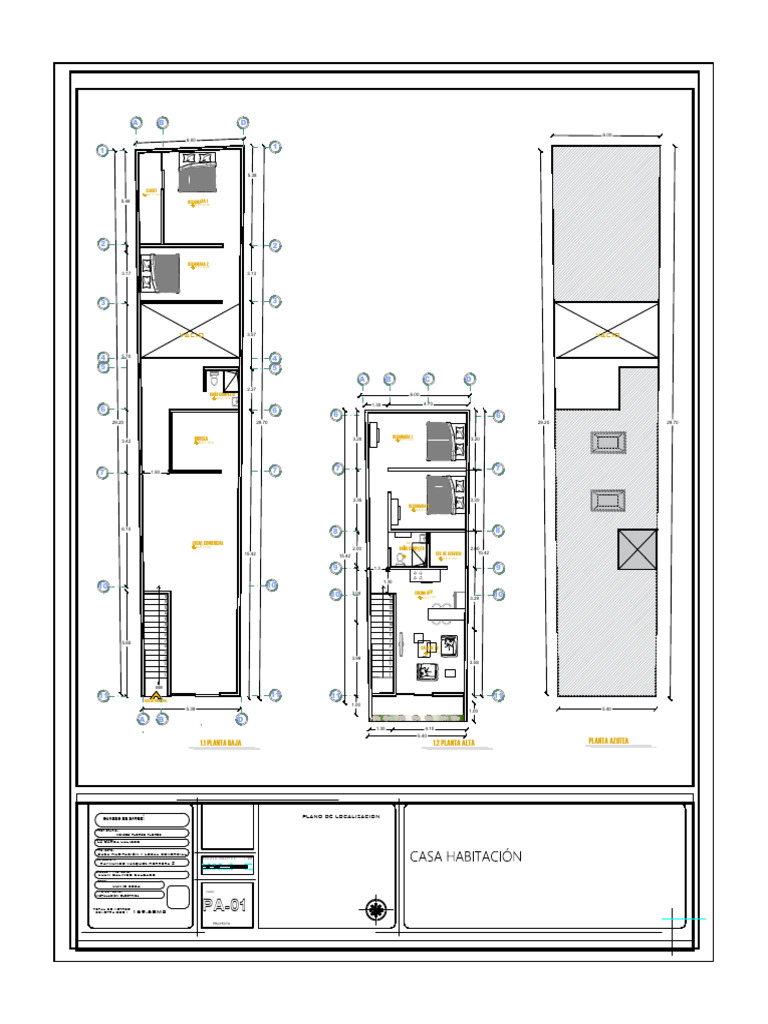 Plantas Arquitectonica | PDF