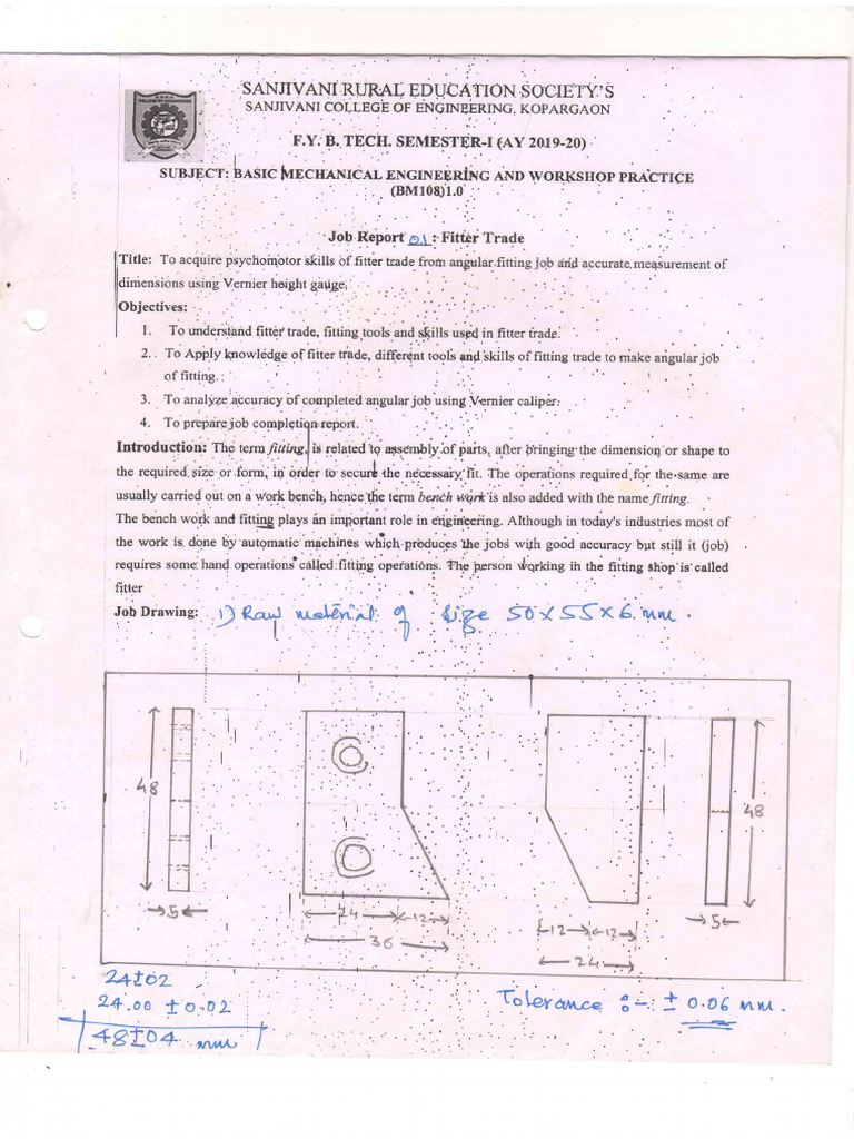 Fitting Shop Practical Write Up | PDF