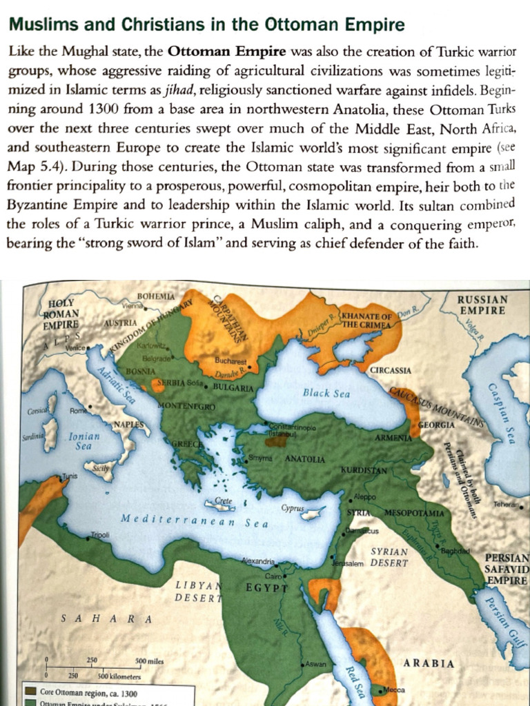 (STRAYER) Lecture #1 Ottoman Turkish Empire 1450-1750 | PDF