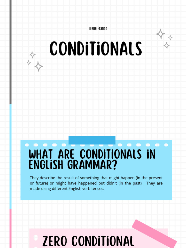 Conditionals | PDF