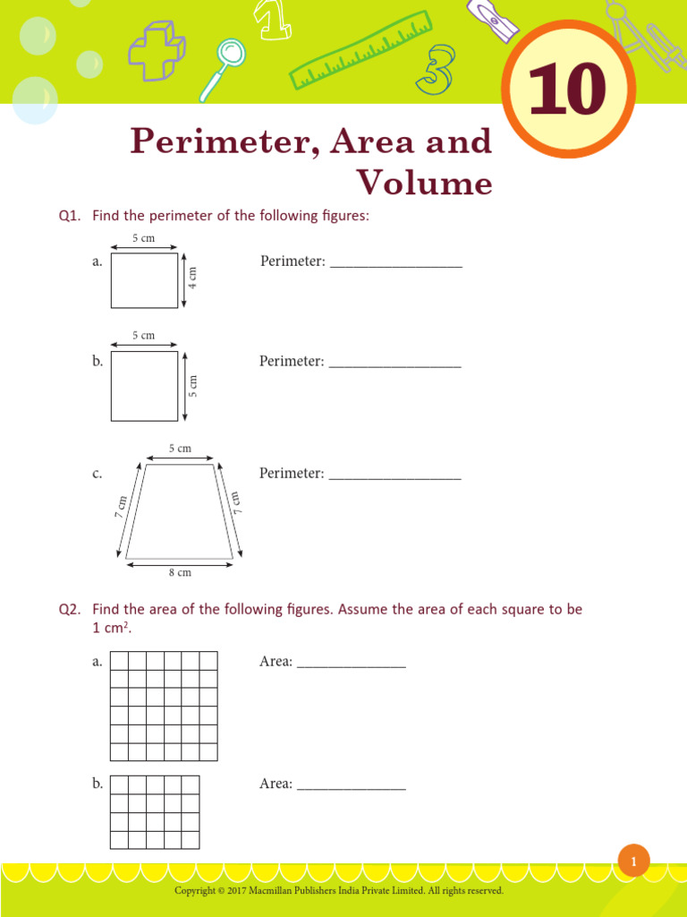 ws10 | PDF | Area | Length