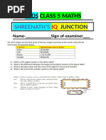 Class 5 Math Question | PDF | Mathematics | Elementary Mathematics
