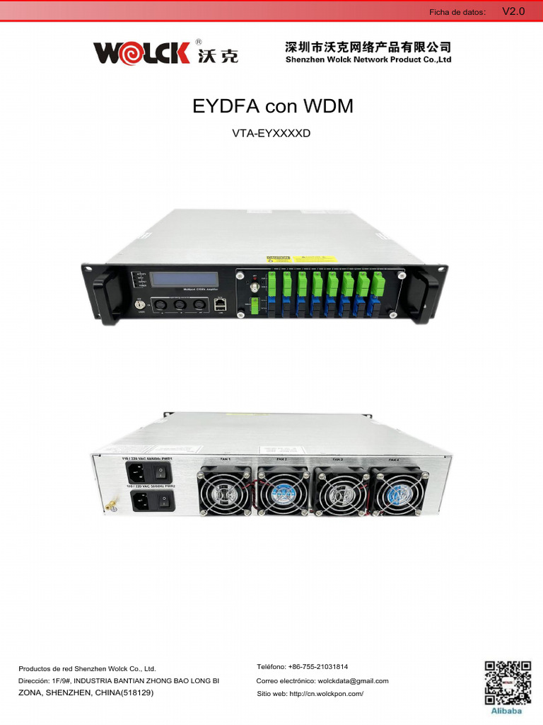 WOLCK EYDFA Datasheet-1-1 | PDF | Fuente de alimentación | Electrónica