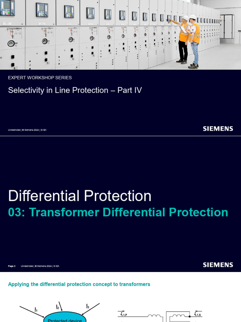 Webinar Presentation Selectivity in Line Protection - Part IV | PDF ...