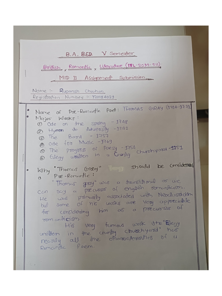 English Assignment | PDF