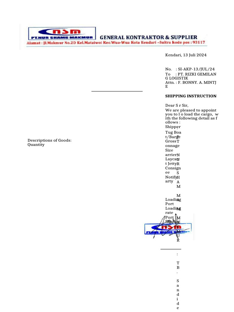 Invois JUT | PDF | Shipping | Freight Transport