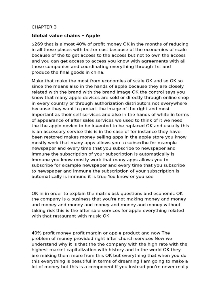 CHAPTER 3 | PDF | Subscription Business Model | Money