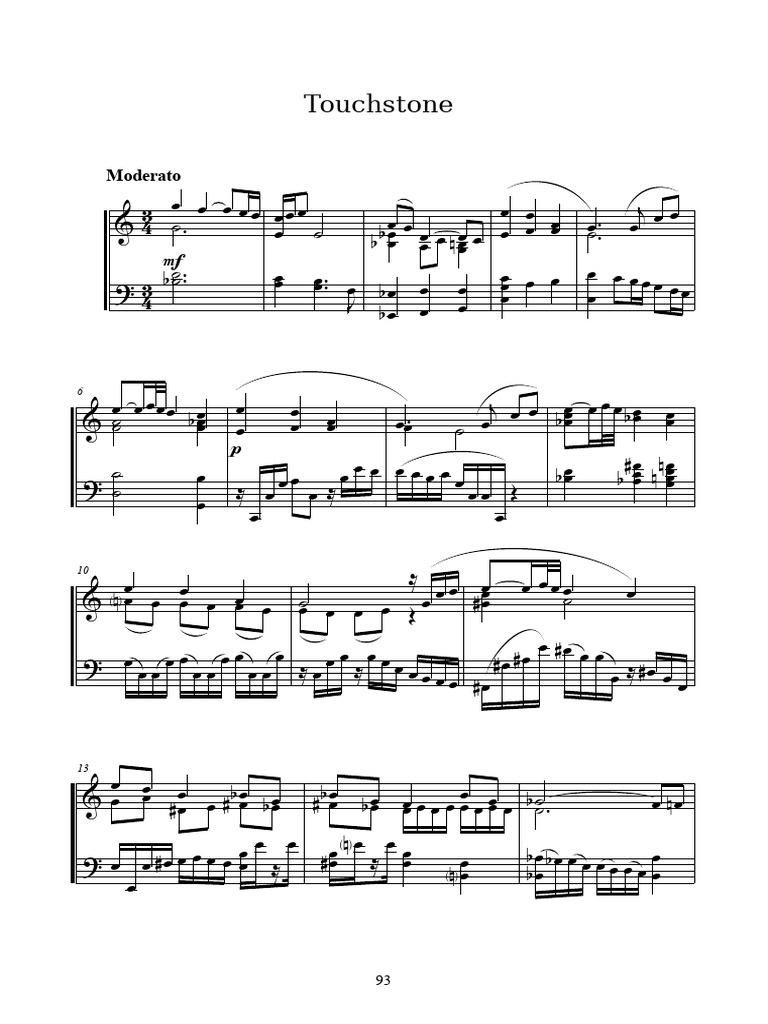 Touchstone | PDF