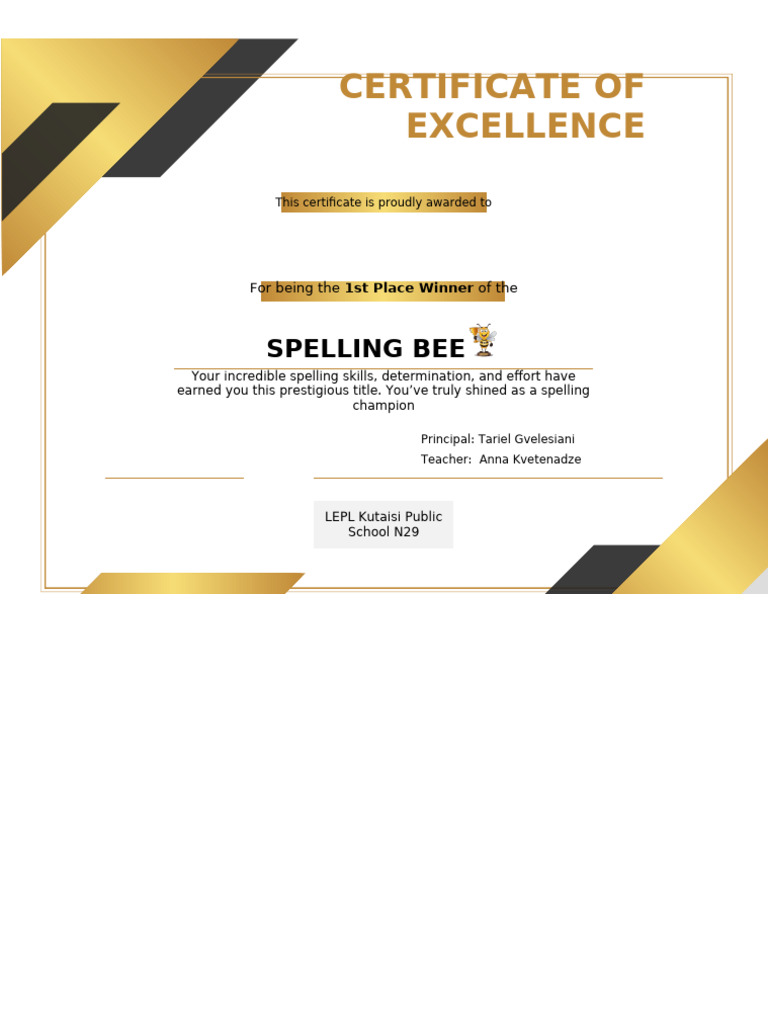 Certificate of Winner | PDF