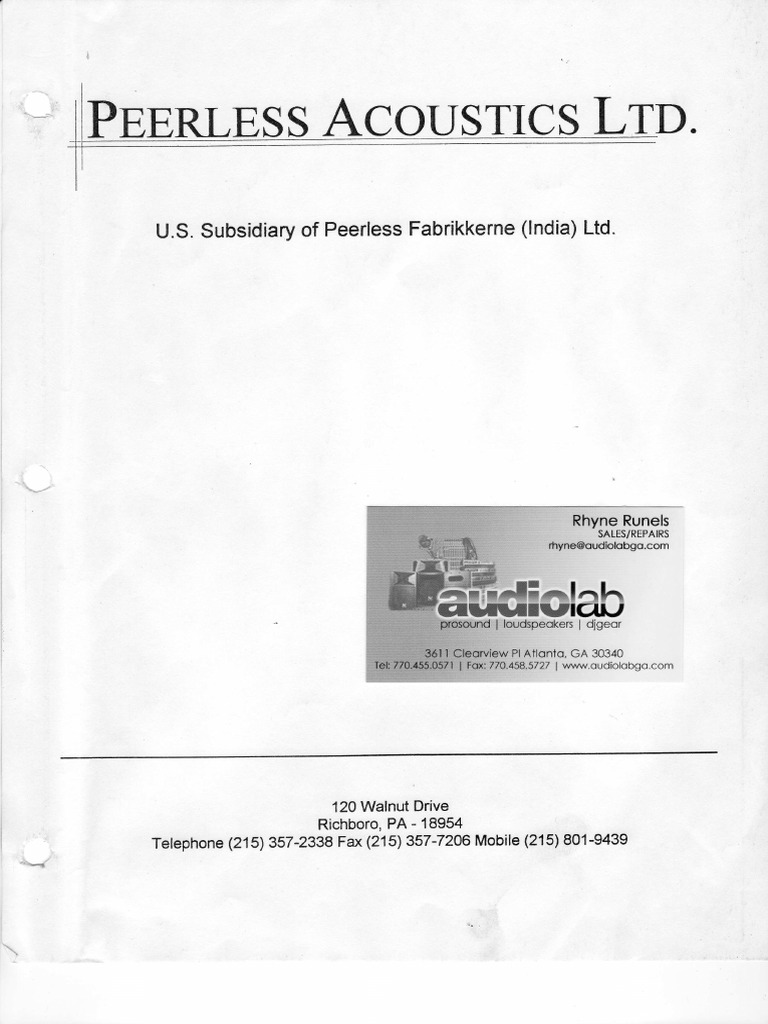 PEERLESS_INDIA | PDF