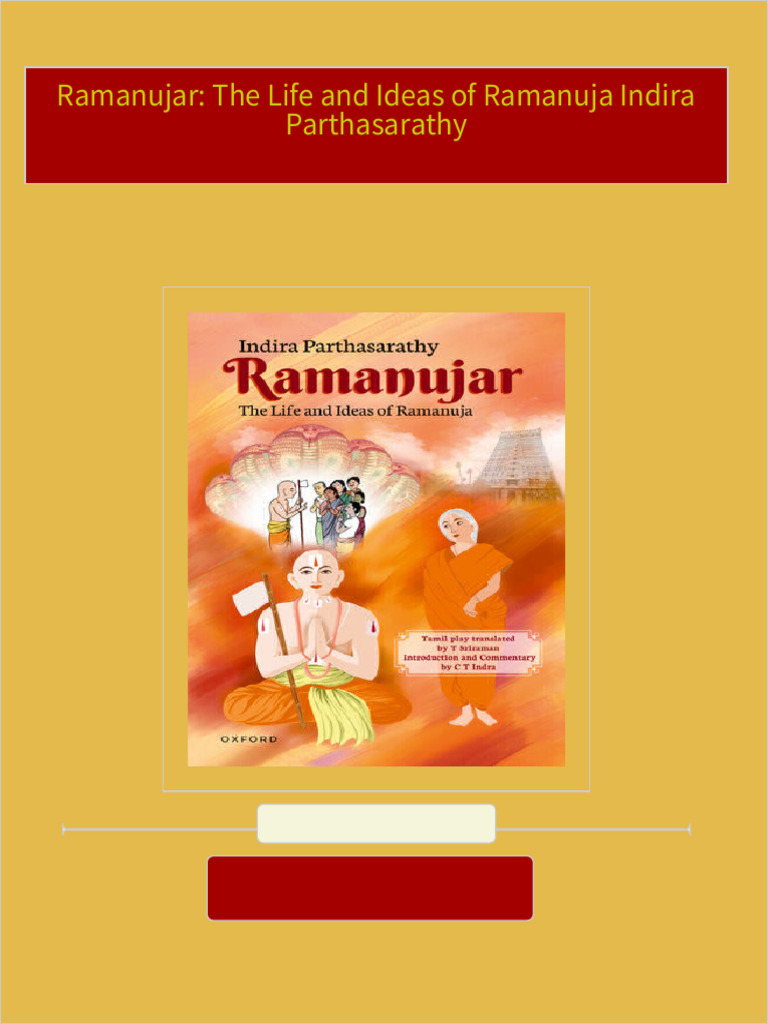 Where can buy Ramanujar: The Life and Ideas of Ramanuja Indira ... Where can buy Ramanujar: The Life and Ideas of Ramanuja Indira ...