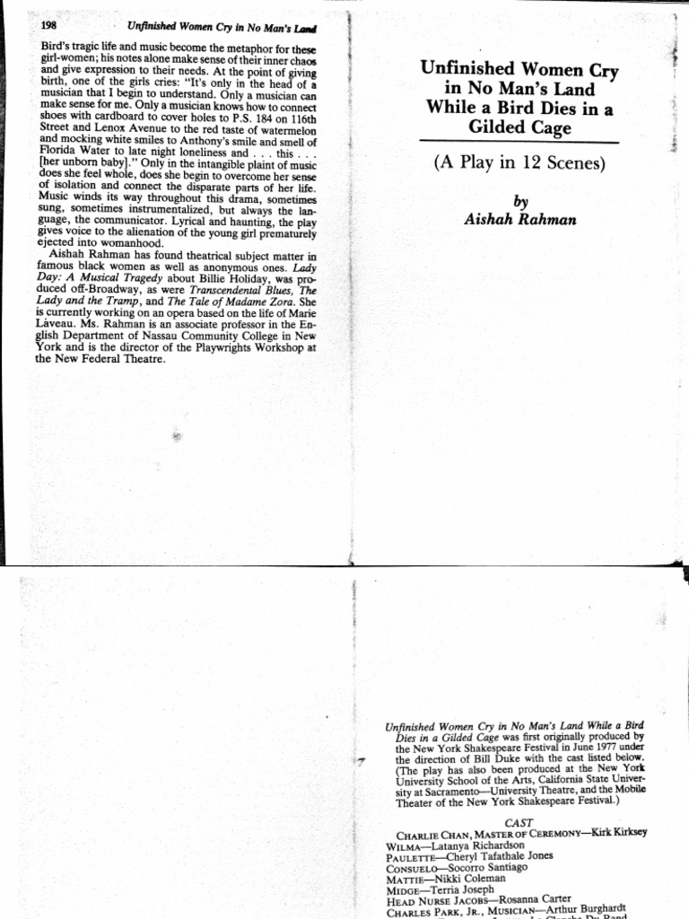 Unfinished Women... Script | PDF