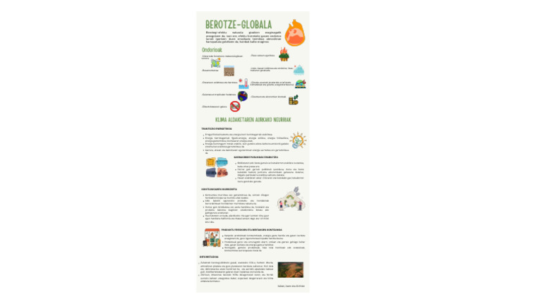 Klima Aldaketa | PDF